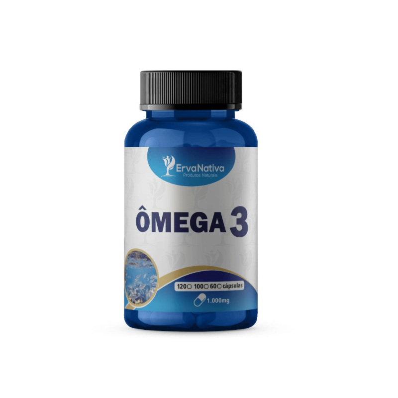 Ômega 3, 100 Cápsulas, 1000mg, 540EPA 360DHA - Erva Nativa