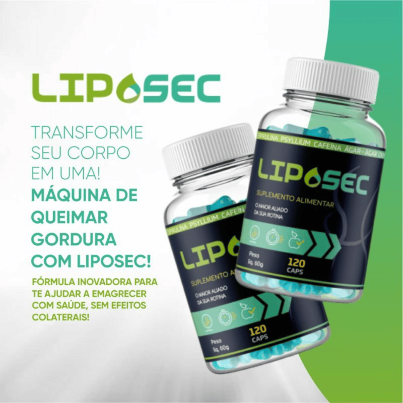 Liposec: Fórmula Inovadora para Emagrecimento e Queima de Gordura