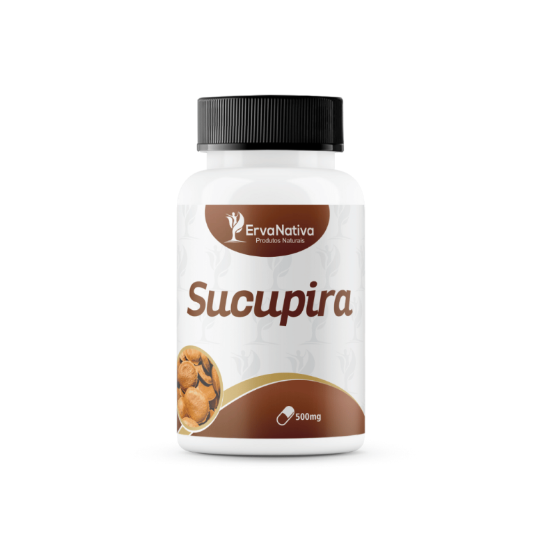 Sucupira 100 Cápsulas de 500mg - Erva Nativa