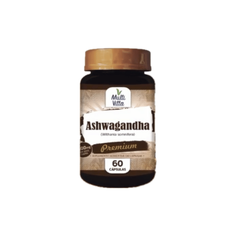 Ashwagandha Premium, 60 Cápsulas - Multi Vitta