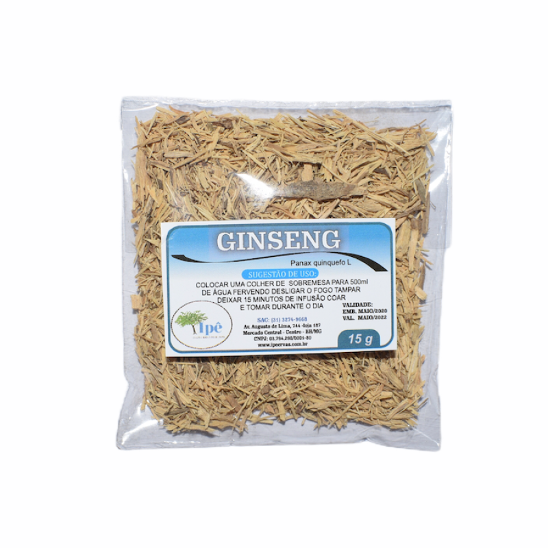 Ginseng (Panax L. - Casca) 15g