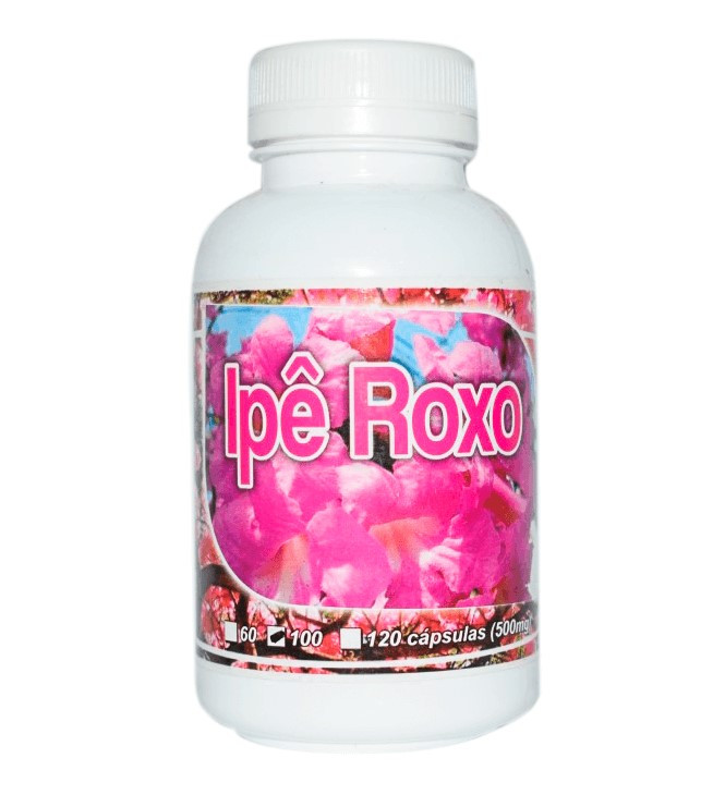 Ipê Roxo, Pau D'arco, 100 Cápsulas 500mg - Erva Nativa | Promoção
